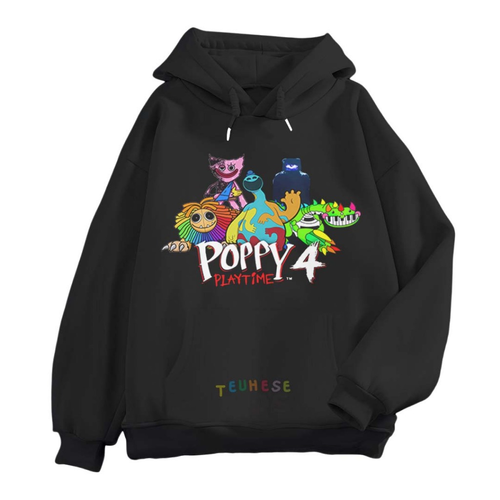 Jual Sweater hoodie anak motif karakter game POPPY PLAYTIME CHAPTER 4 ...