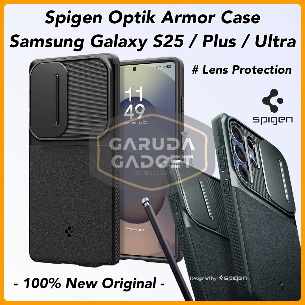 Jual Case Samsung Galaxy S25 Ultra Spigen Optik Armor Lens Protector ...