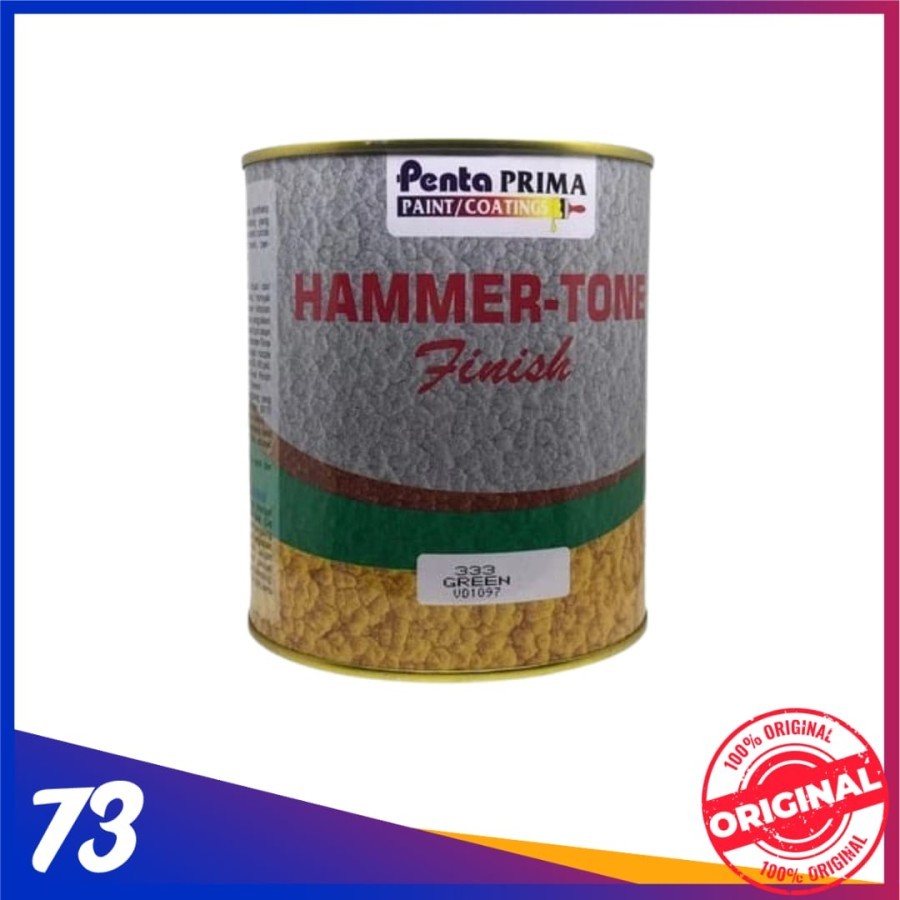 Jual Cat Besi Kayu Hammertone 1KG / Cat Emas Penta Prima Hammer Tone ...