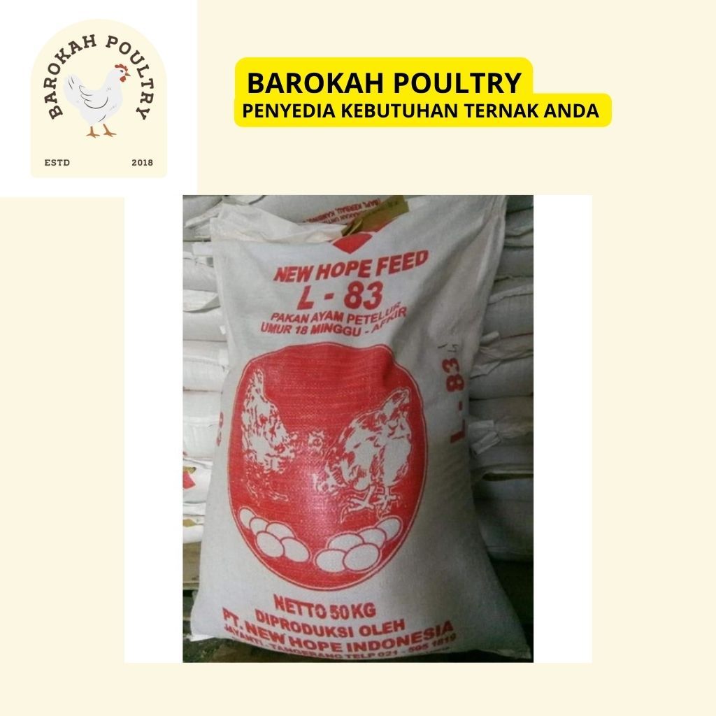 Jual Pur Pakan Ayam Petelur New Hope L-83 | Shopee Indonesia