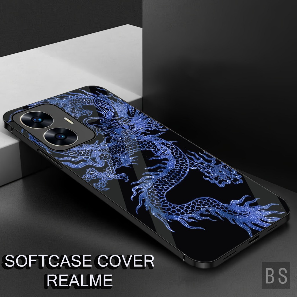 Jual ( MK83 NAGA ) Softacase Glossy Realme C55,C33,C31.C30,C61,C63,C65 ...