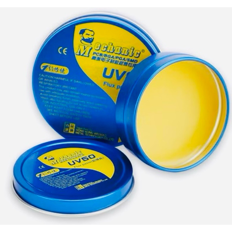 Jual Mechanic RMA-UV50 Flux Solder Solder Paste Minyak Solder Flux Paste Kaleng Original ...
