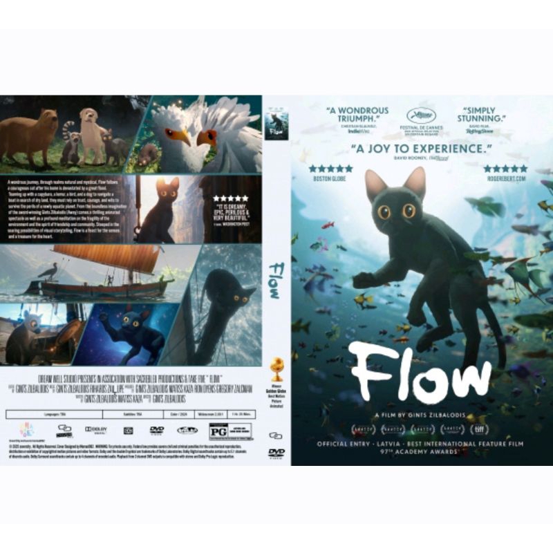 Jual Kaset Video Film Kartun Anak Terbaru - Film Flow (2024) | Shopee ...