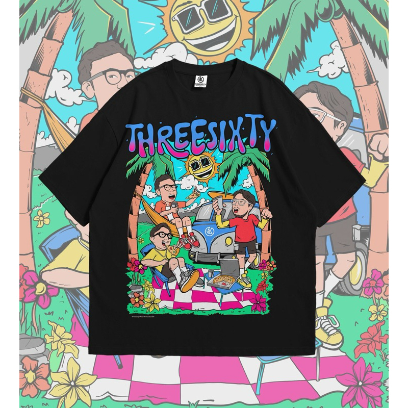 Jual Threesixty Official Merchandise Holiday Black | Shopee Indonesia