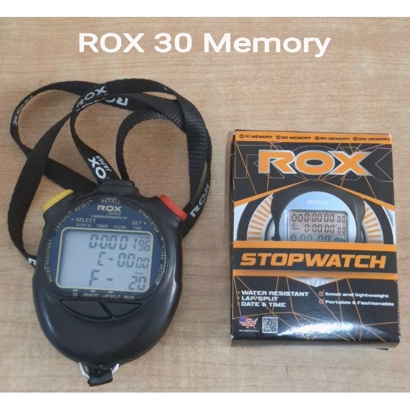 Jual Stopwatch ROX 30 memory | Shopee Indonesia