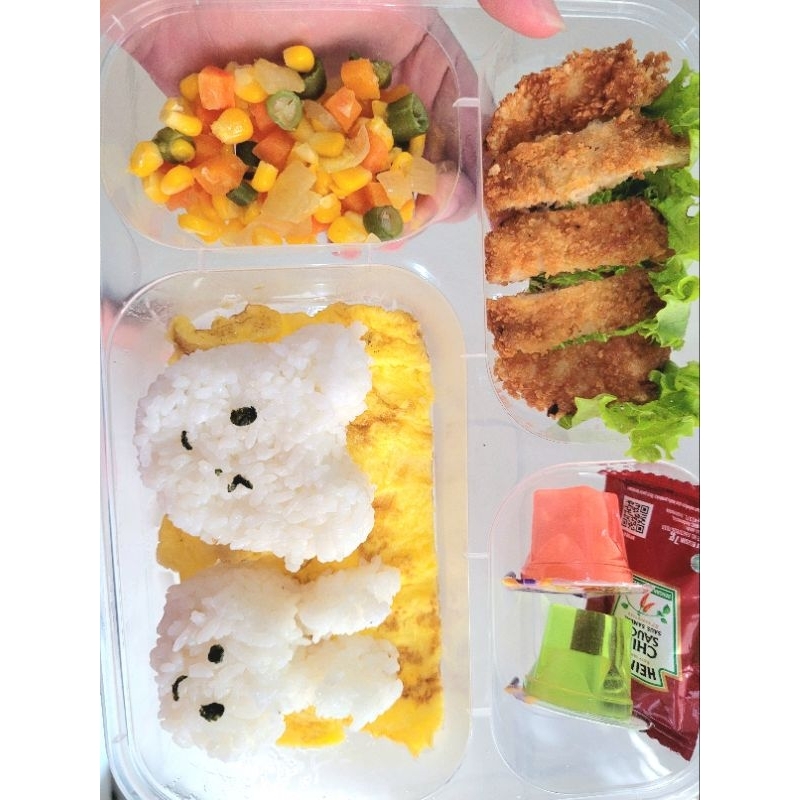 Jual bento anak lucu, sehat, bisa untuk acara birthday | Shopee Indonesia