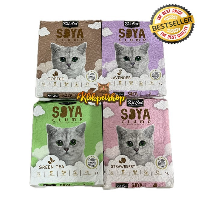 Jual KIT CAT TOFU CAT LITTER 7L - Pasir Tofu Kucing Premium KitCat 7l ...
