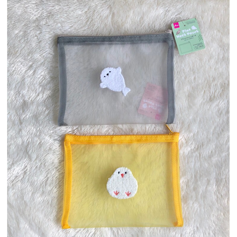 Jual mesh pouch pouch serbaguna original daiso japan | Shopee Indonesia