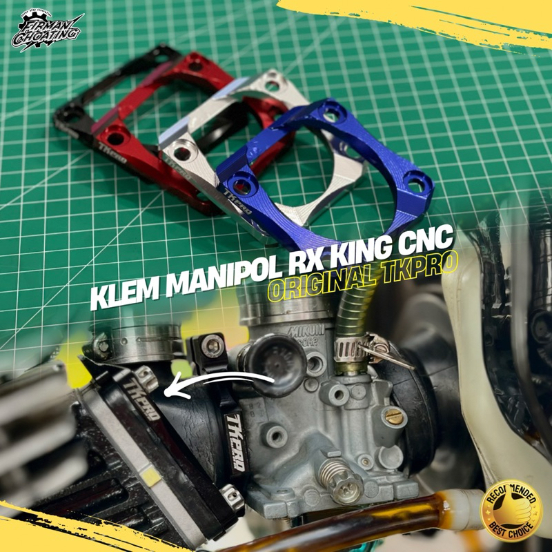 Jual KLEM COVER MANIPOL CNC RX KING ORIGINAL TK PRO | Shopee Indonesia