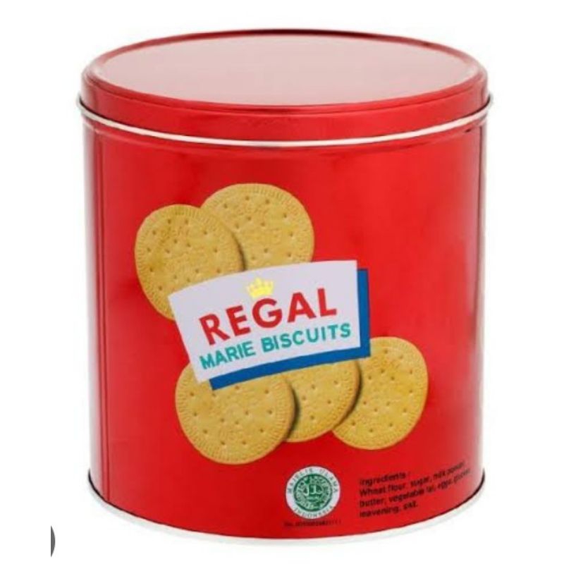 Jual ROTI BISKUIT REGAL MARIE 550gr 1 KALENG | Shopee Indonesia