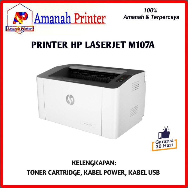 Jual Printer HP Laserjet M107A Printer Laser Monochrome Body Mulus ...