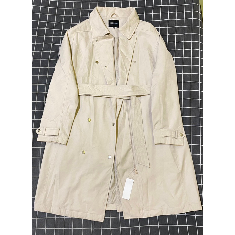 Jual Coat Branded Elle (emboss, tag lengkap) / Coat Elle sport original ...