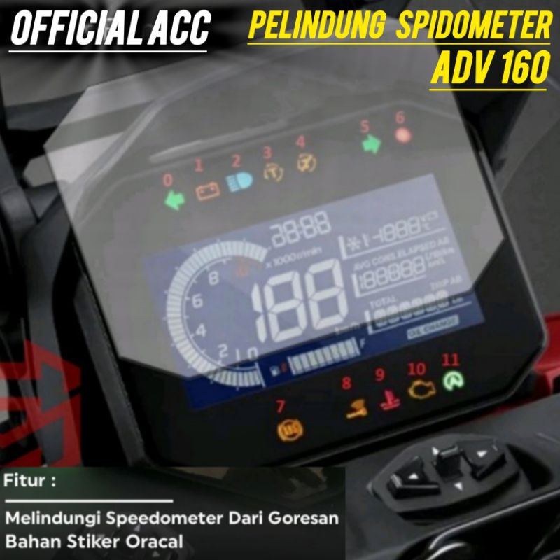 Jual Stiker pelindung spidometer ADV 160 | Shopee Indonesia