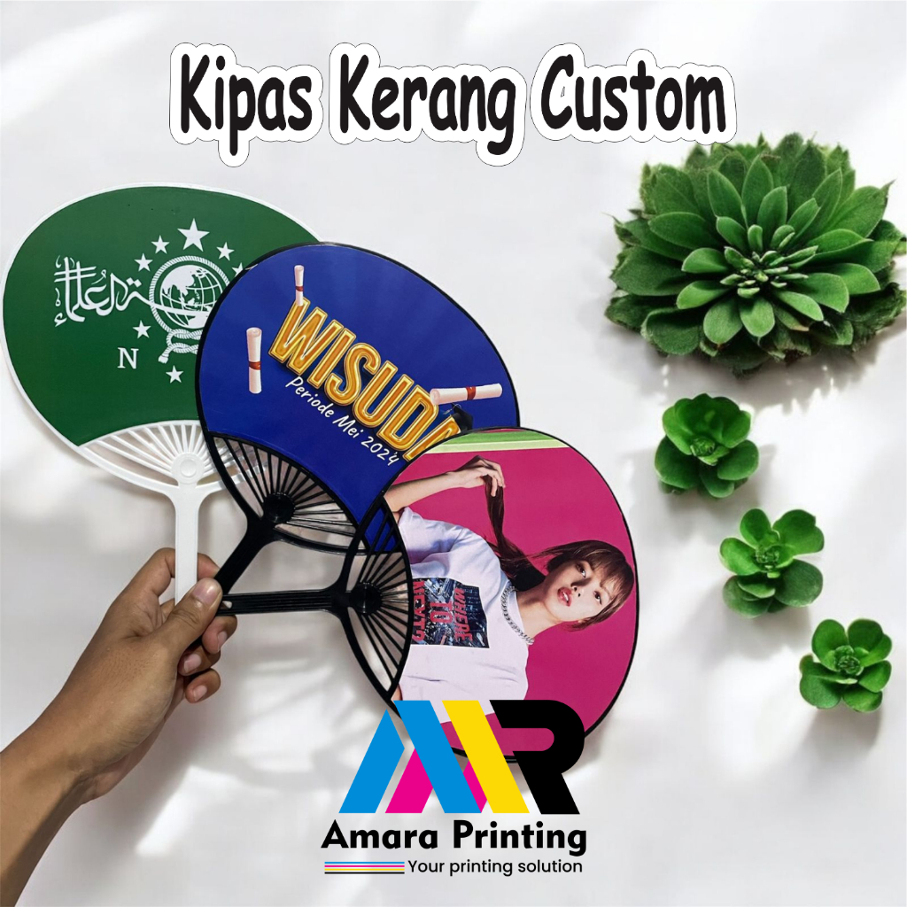 Jual KIPAS CUSTOM Kipas Kerang Uchiwa custom/ Kipas Jepang 2 Sisi ...