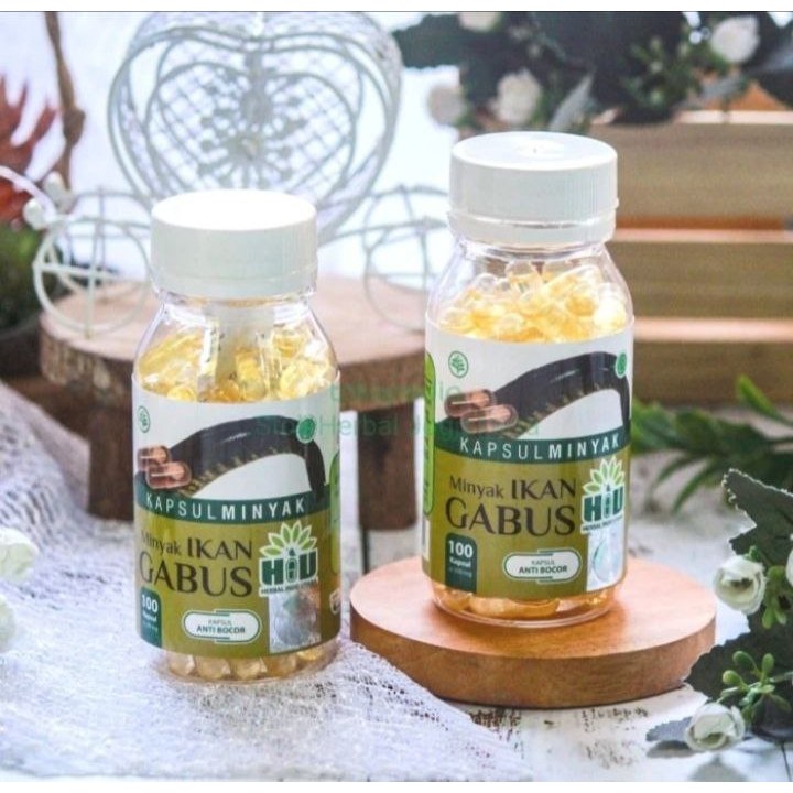 Jual Kapsul Minyak Ikan Gabus Original Asli Pengering Luka Pasca Operasi | Shopee Indonesia