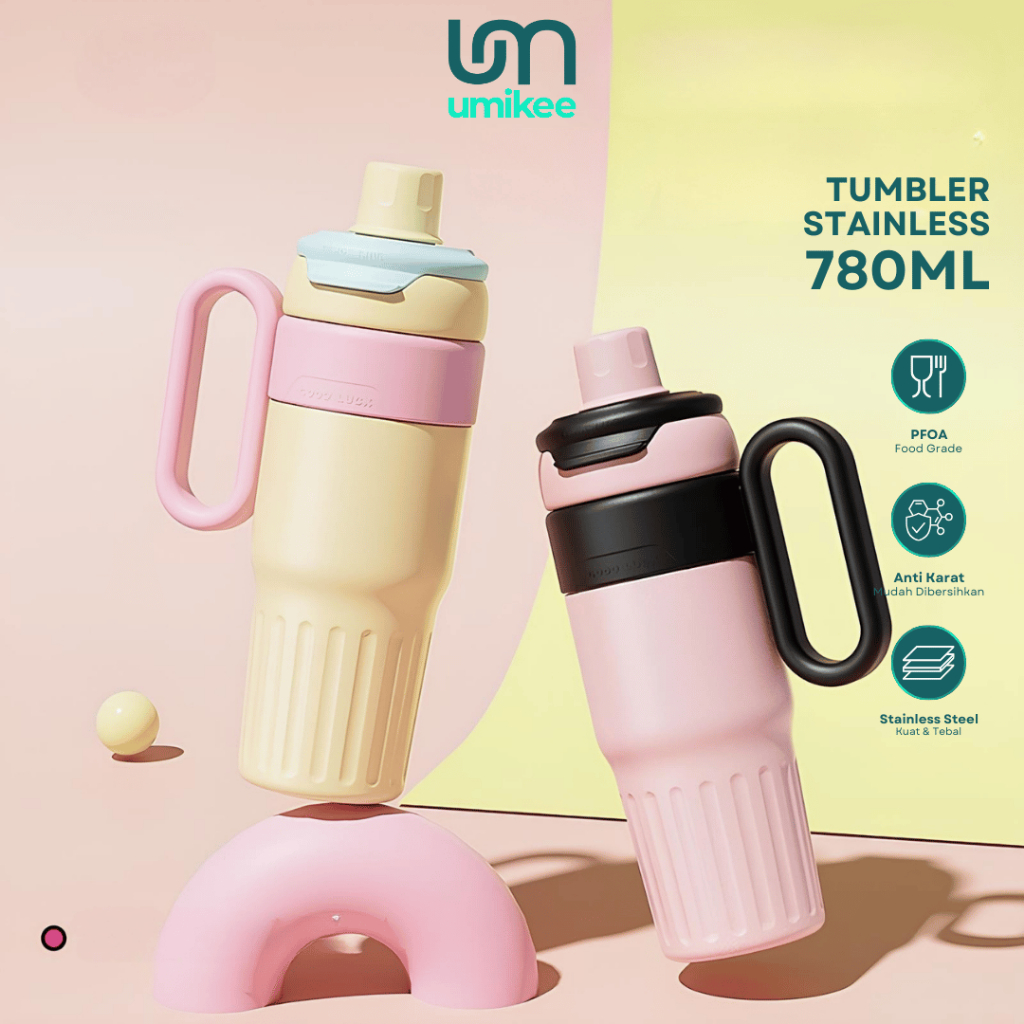 Jual Umikee Botol Minum Tahan Panas Dan Dingin Tumbler Stainless Steel 316 Anak / Dewasa Tumbler ...
