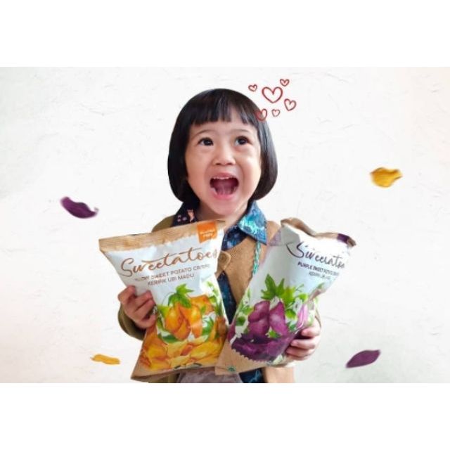 Jual Camilan Makanan Ringan Snack Keripik Ubi Bionic Farms Sweetatoes ...