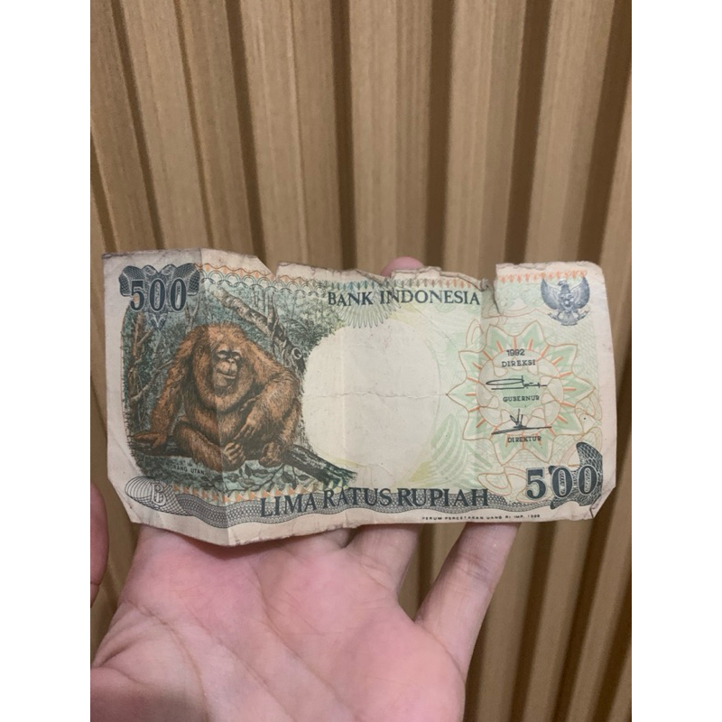 Jual UANG KERTAS 500 RUPIAH ASLI JADUL BANK INDONESIA UANG ANTIK TAHUN ...