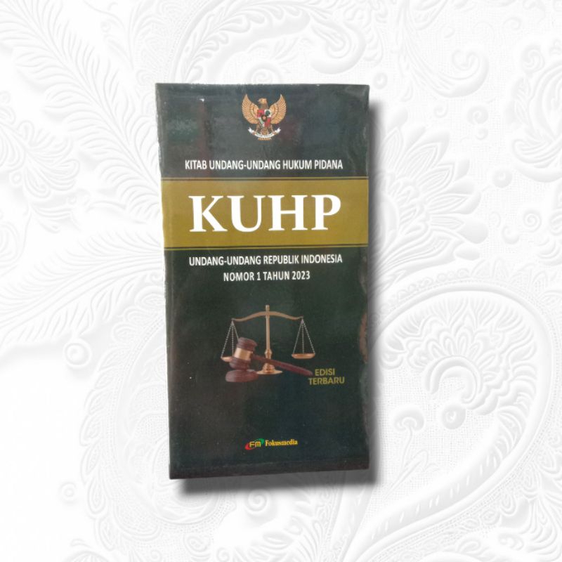 Jual KUHP 2023 Edisi Terbaru Kertas HVS | Shopee Indonesia