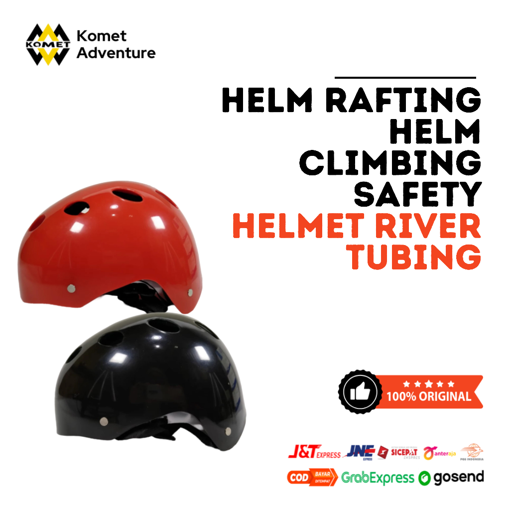 Jual Helm Rafting - Helm Climbing - Safety Helmet River Tubing - Helm ...