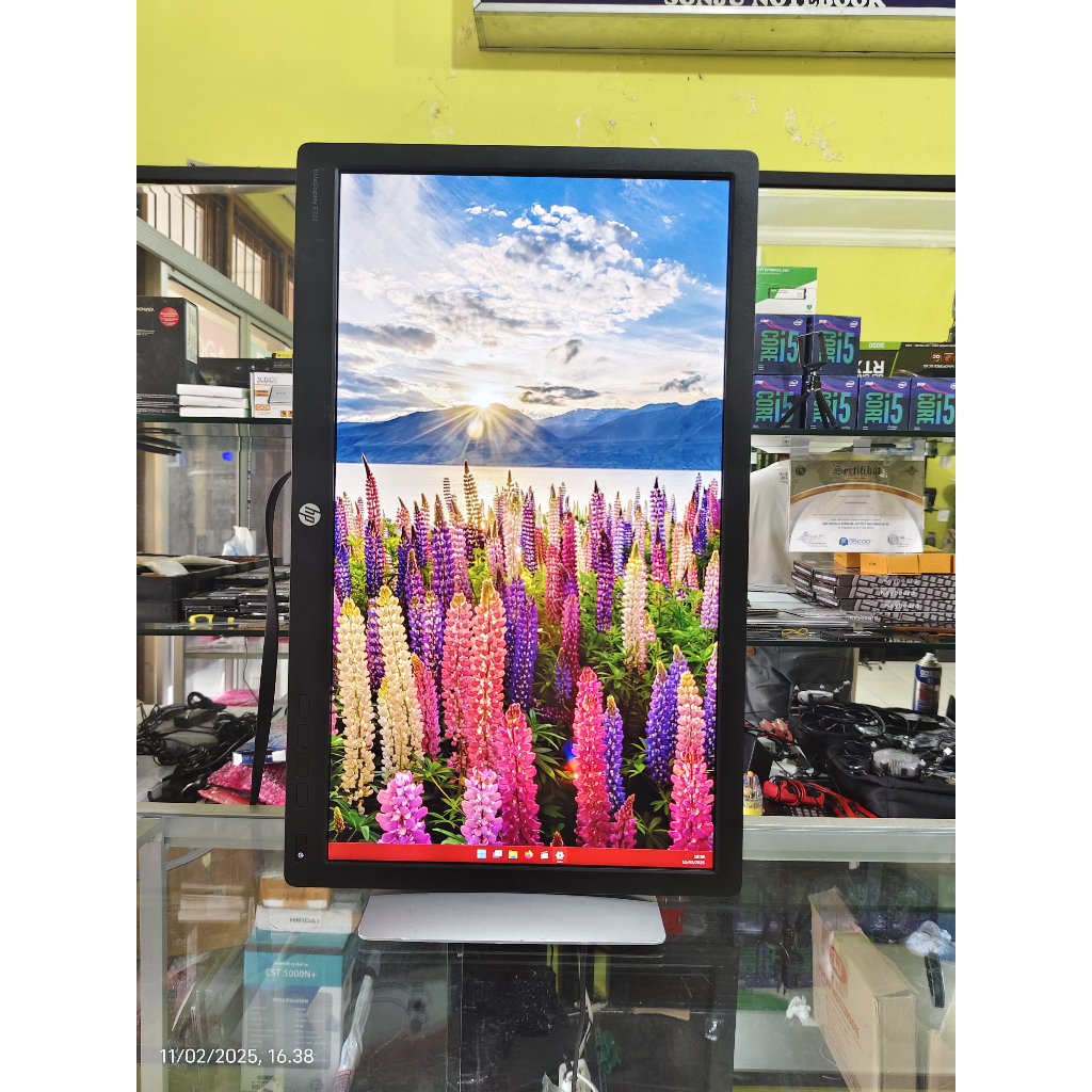 Jual Monitor HP Elitedisplay E222 led wide 22 inch IPS FullHD HDMI ...