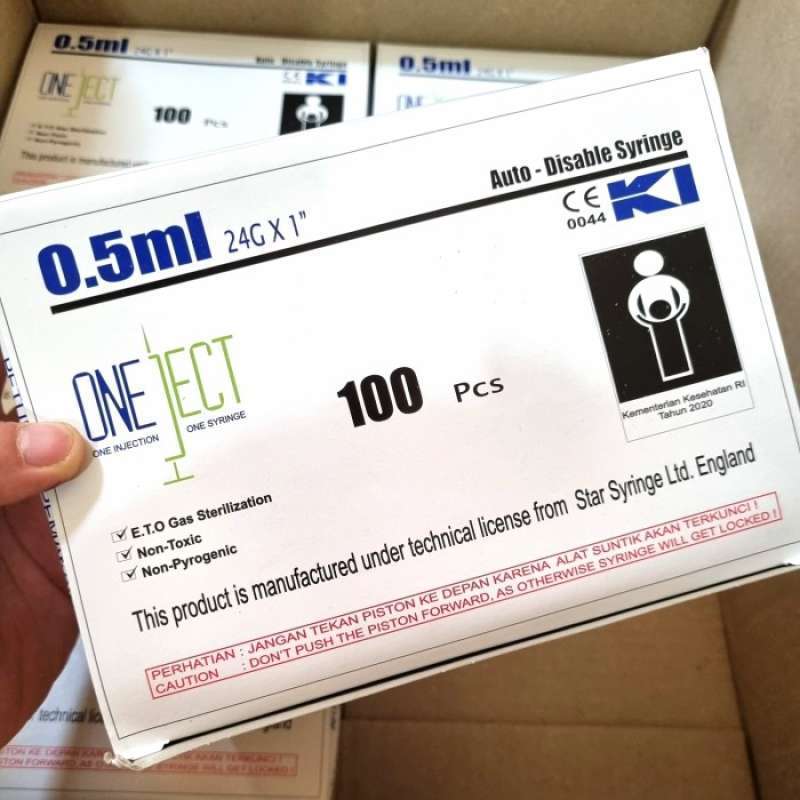 Jual Syringe 0,5ml Spuit Oneject 0,5cc | Shopee Indonesia