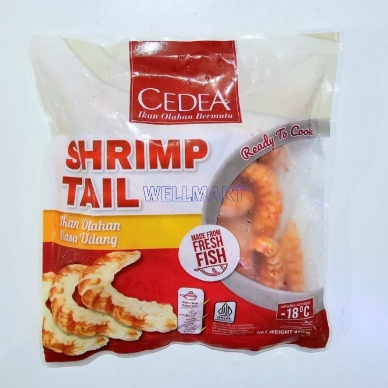 Jual Cedea Shrimp Tail 450gr Ikan Olahan Rasa Udang | Shopee Indonesia