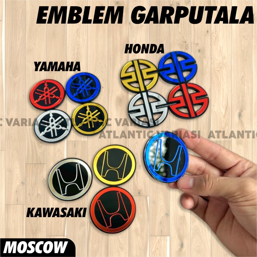 Jual EMBLEM YAMAHA 4,5 CM EMBLEM GARPUTALA LOGO YAMAHA LOGO GRAPUTALA ...