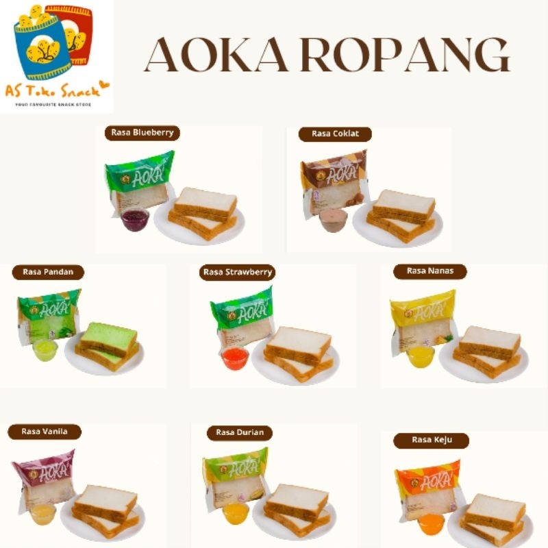 Jual Aoka Roti Panggang (Ropang) | Shopee Indonesia