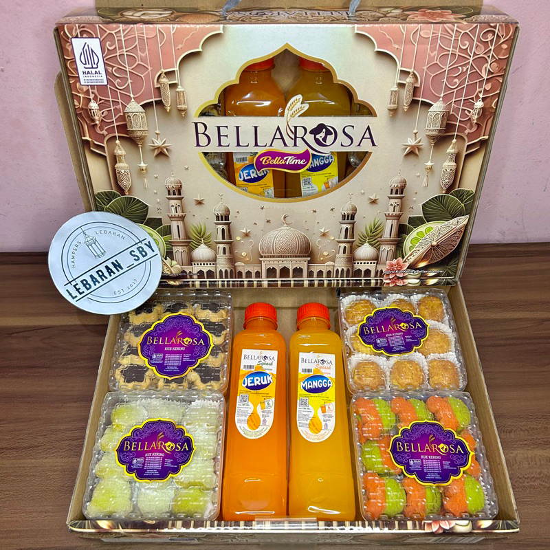 Jual Paket Kue Kering Lebaran Bellarosa Bellatime Chocolart | Shopee ...