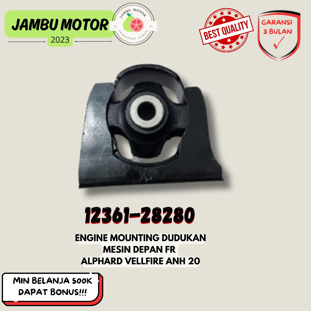 Jual ENGINE MOUNTING DUDUKAN MESIN DEPAN FR ALPHARD VELLFIRE ANH 20 ...