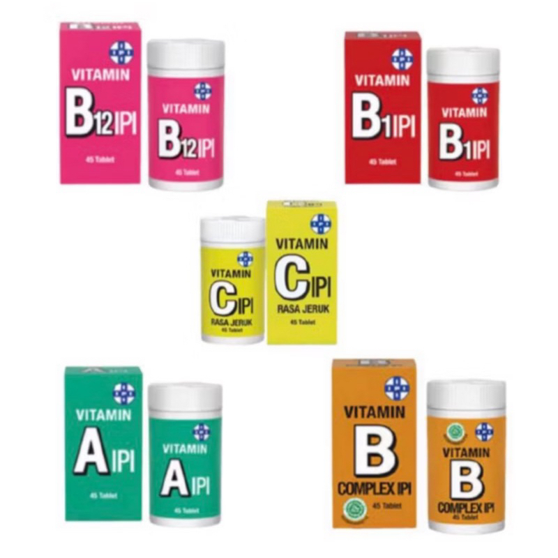 Jual VITAMIN A IPI, B1 IPI, B12 IPI, B COMPLEX IPI, VITAMIN C IPI, CALCIUM IPI, VITAMIN D IPI ...