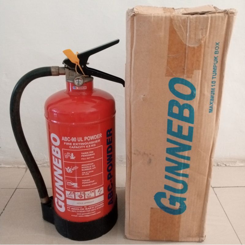 Jual APPAR- GUNNEBO ULTIMA ABC-90 POWDER Fire Extinguisher | Shopee ...