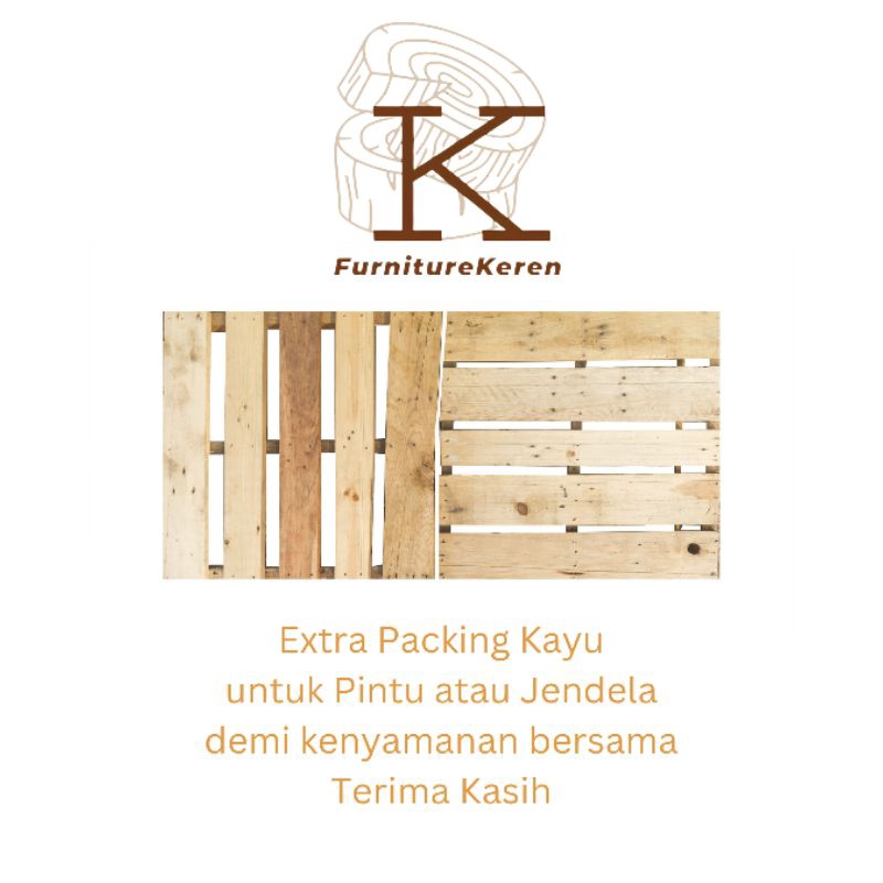 Jual Packing Kayu untuk Pengiriman Pintu dan Jendela / Palet Kayu untuk ...