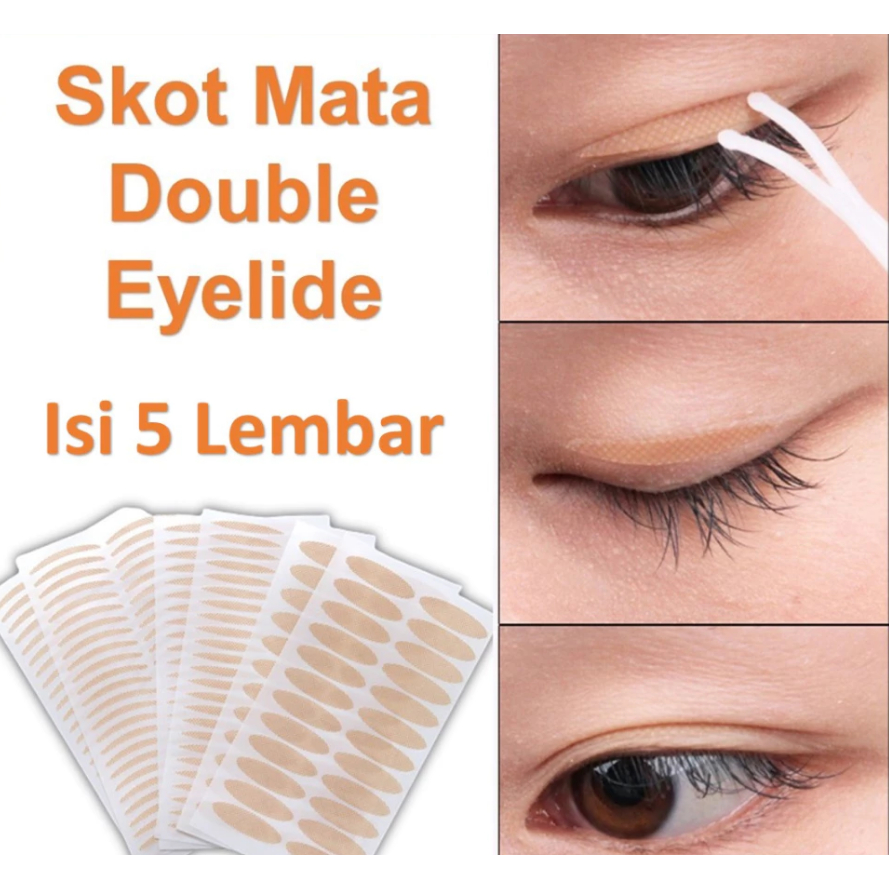 Jual Skot Mata Eyelide 24Pasang Double Eyelid Stickers Tape Isi 5 ...