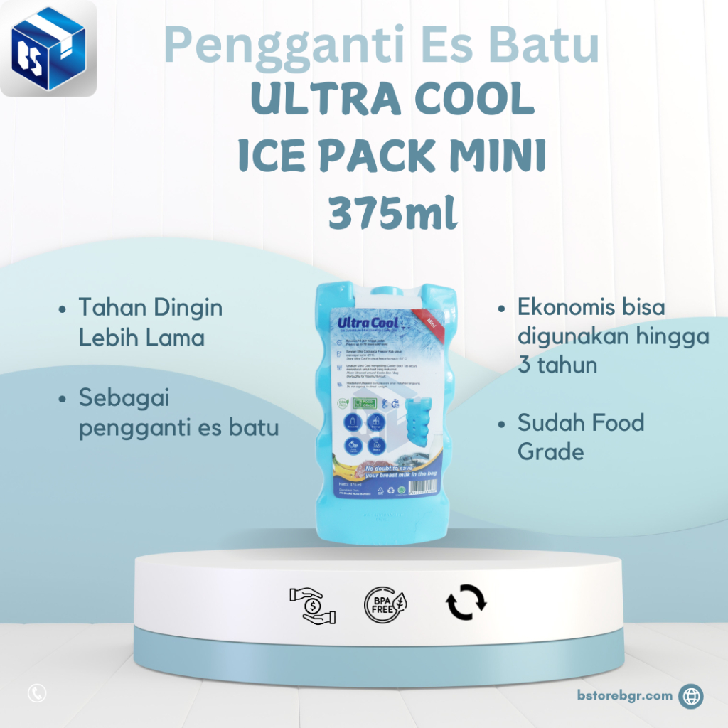 Jual ICE PACK / GEL PENDINGIN / ULTRA COOL MINI 375ml | Shopee Indonesia