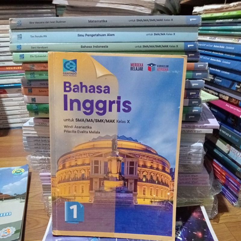 Jual BUKU BAHASA INGGRIS UNTUK SMA/MA/SMK/MAK, KELAS X, 10, 1, KURIKULUM MERDEKA | Shopee Indonesia