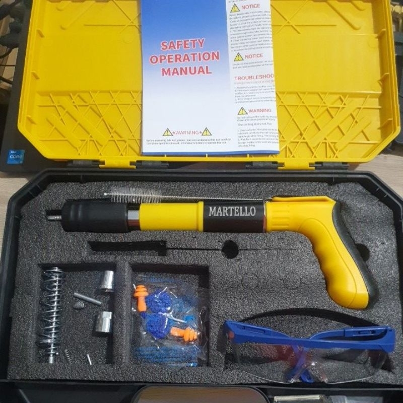 Jual Nail Gun Ramset Mini Alat Paku Tembak Beton Besi Baja Rivet Tools ...