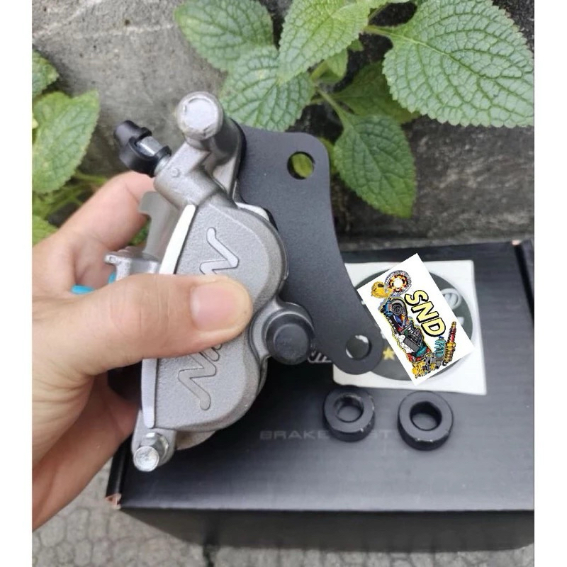 Jual KALIPER NISSIN SAMURAI 2P PLUS BREKET NMAX FIZR JUPZ MIO SPORTY SMILE VEGA R NEW RXK OLD ...