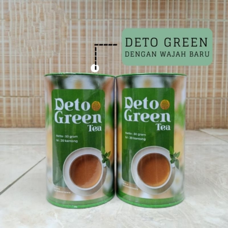 Jual Deto Green paket hemat Teh Detoks Herbal 2 Pcs | Shopee Indonesia