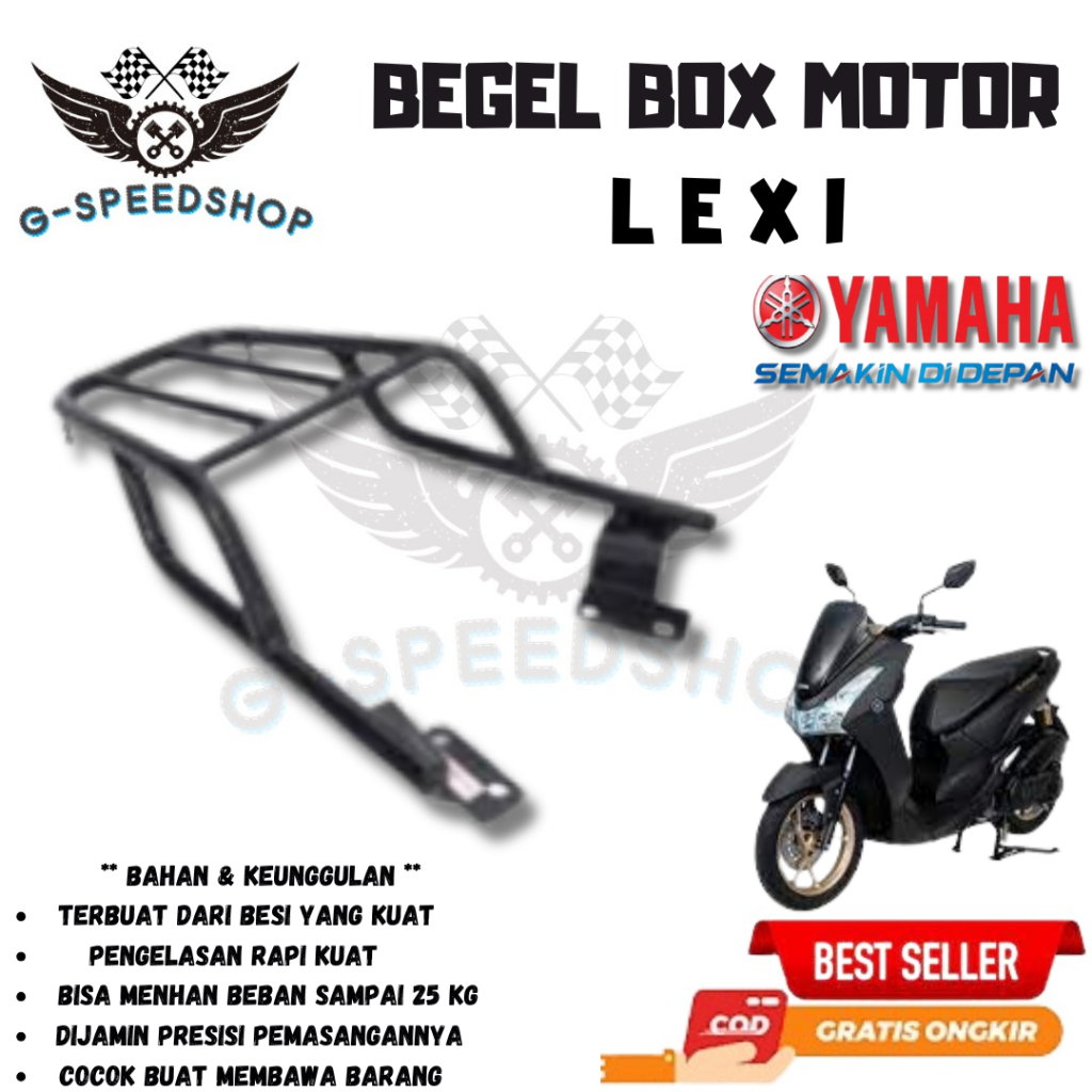 Jual Breket LEXI Behel Motor Bracket Motor Braket Motor Begel Motor Box ...
