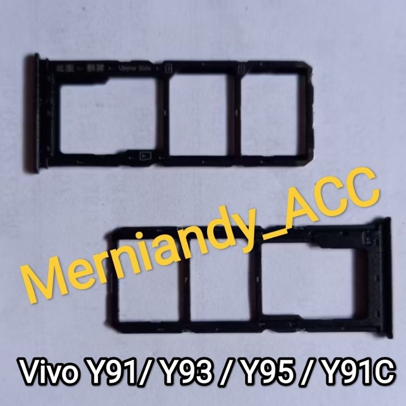Jual Simtray Sim Slot Vivo Y91 / Y93 / Y95 / Y91C Tempat kartu tempat dudukan kartu | Shopee ...