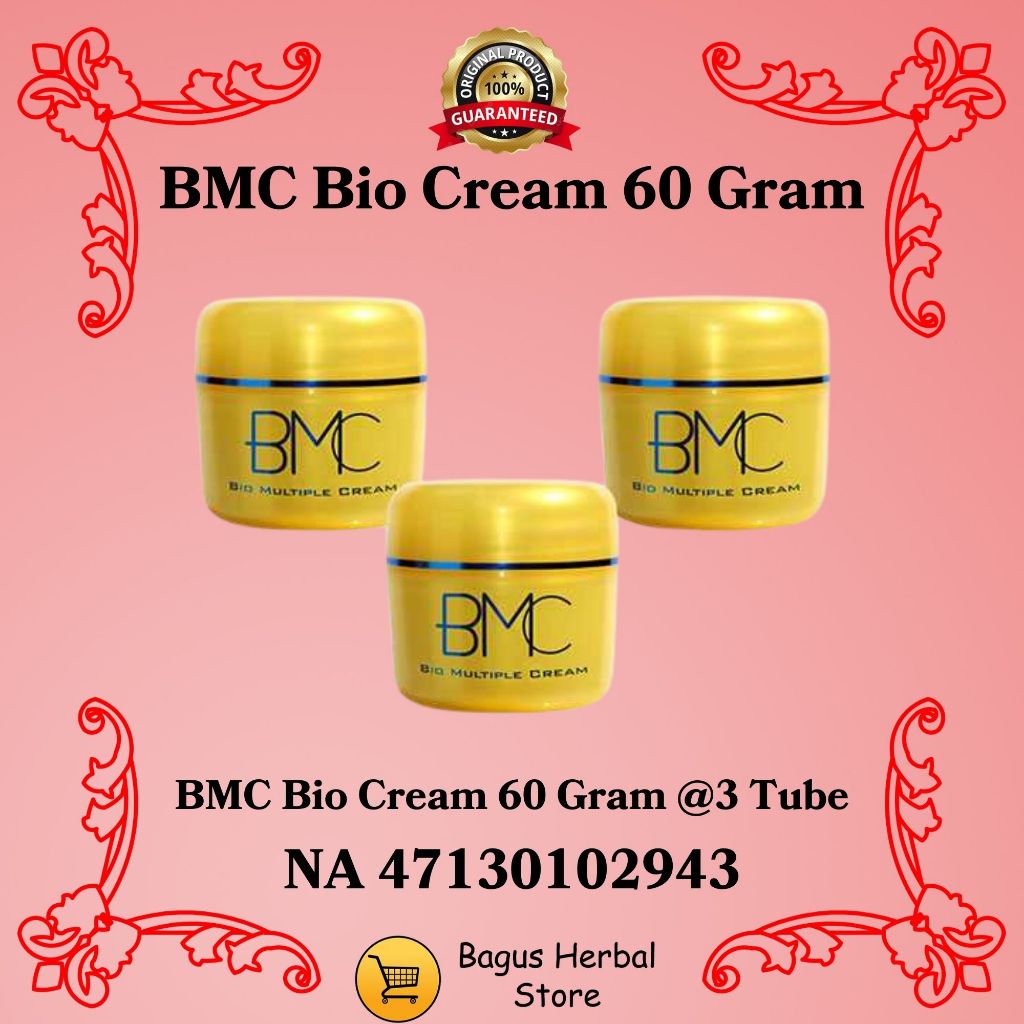 Jual BMC Bio Cream 30 Gram Krim Luka Bakar Keseleo Bengkak Nyeri Sendi ...