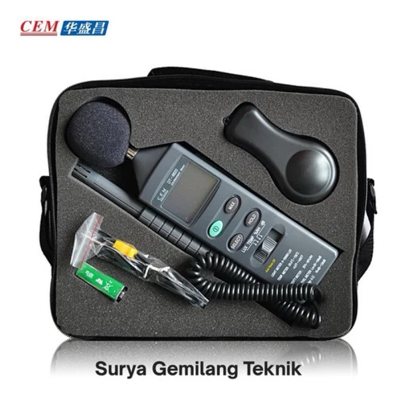Jual 4 in 1 MULTI FUNCTION ENVIRONMENT METER CEM DT-8820 | Shopee Indonesia