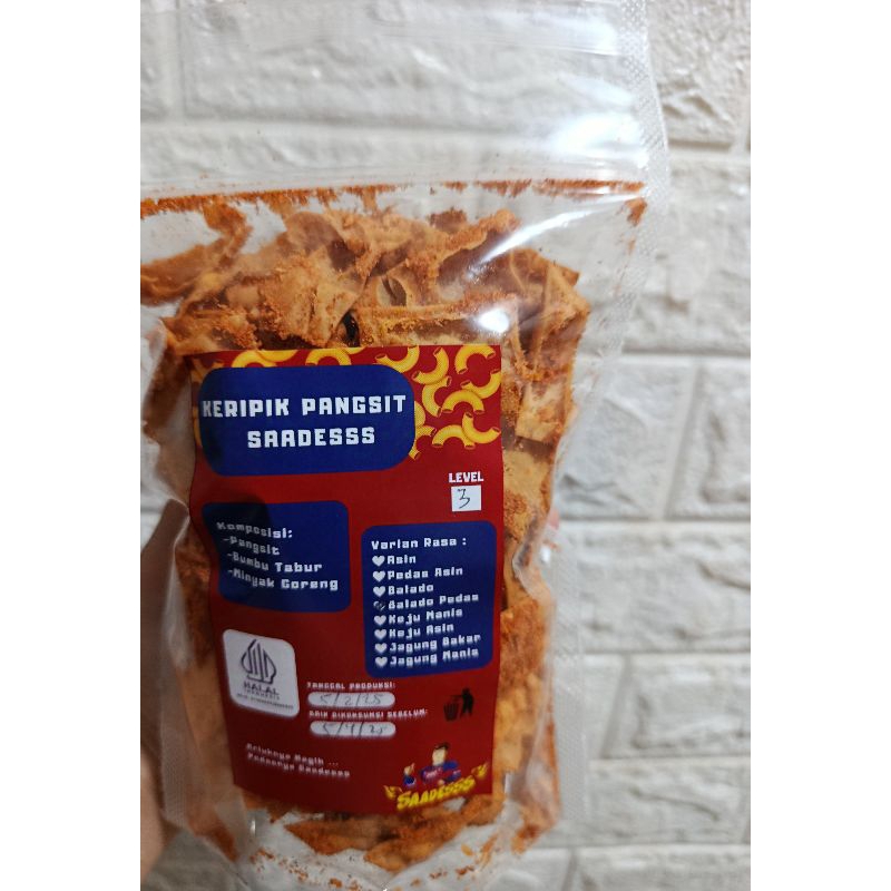 Jual Keripik Pangsit Saadesss - Kemasan Pouch 100gr - #cemilankekinian ...
