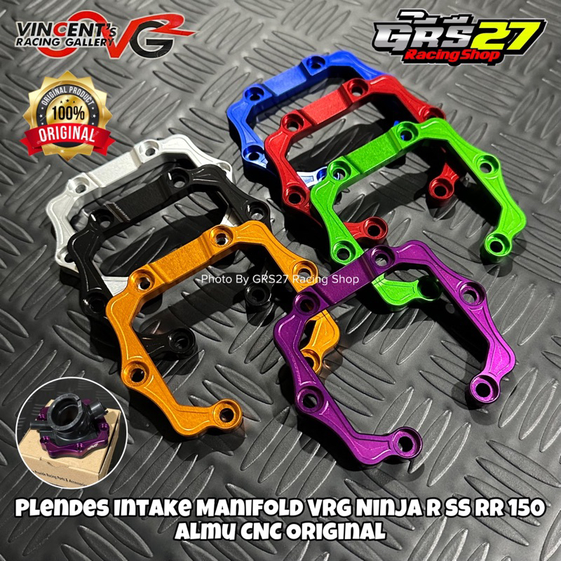 Jual PLENDES INTAKE MANIFOLD VRG NINJA R SS RR NEW OLD ZX CBU 150 COVER ...