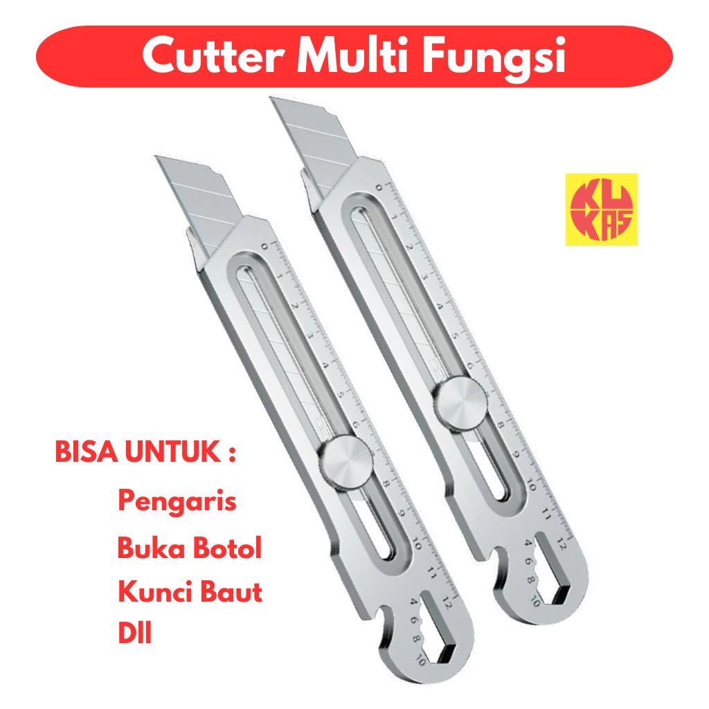 Jual Cutter Pisau Tajam Besar Kater Baja Stainless Anti Karat Bahan ...