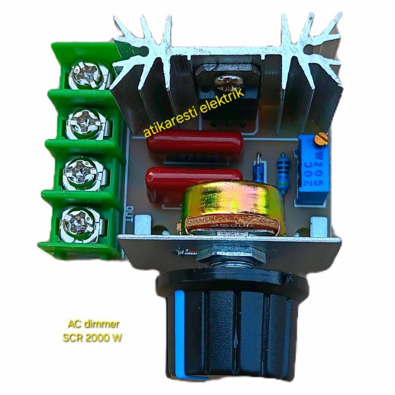 Jual Dimmer SCR 2000W motor speed controller 220V AC PWM regulator | Shopee Indonesia