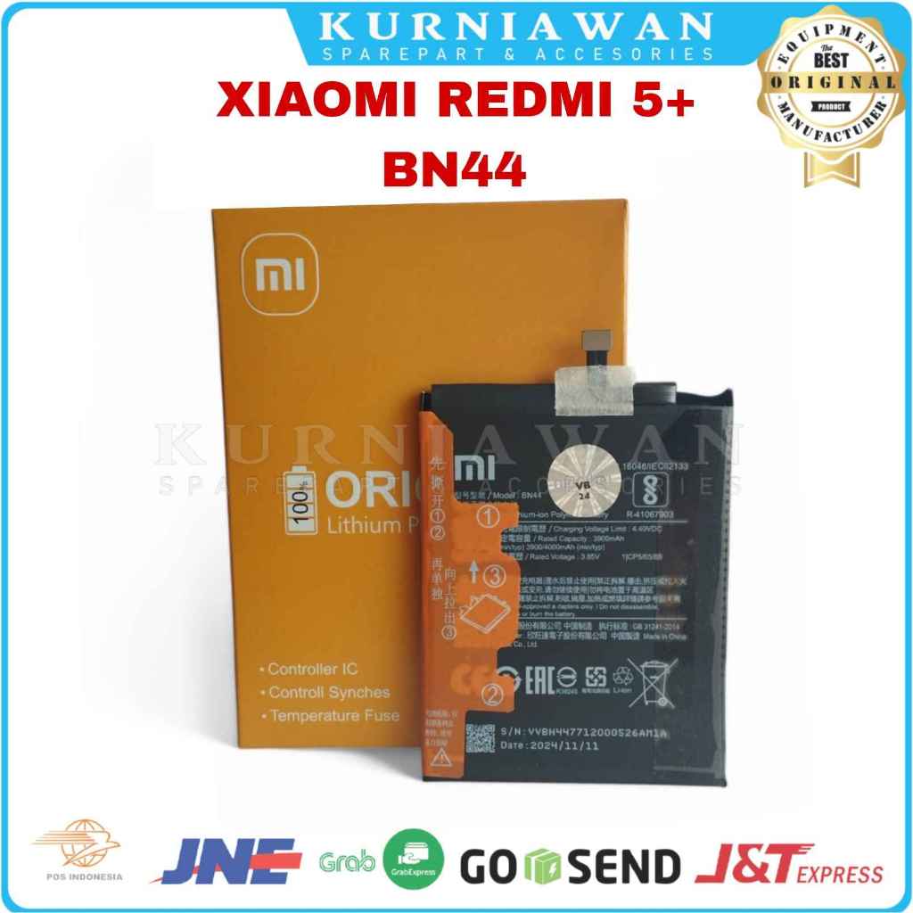Jual Baterai Xiaomi Redmi 5 Plus BN44 Redmi 5 + BN 44 Batrai Batre ...
