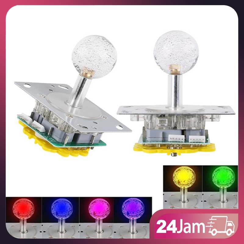Jual Module Arcade Joystick Game/ Joystick soket LED rgb pandora /pc ...